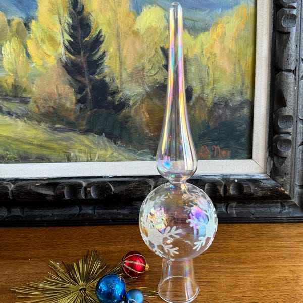 Retro Tree Topper - Etsy