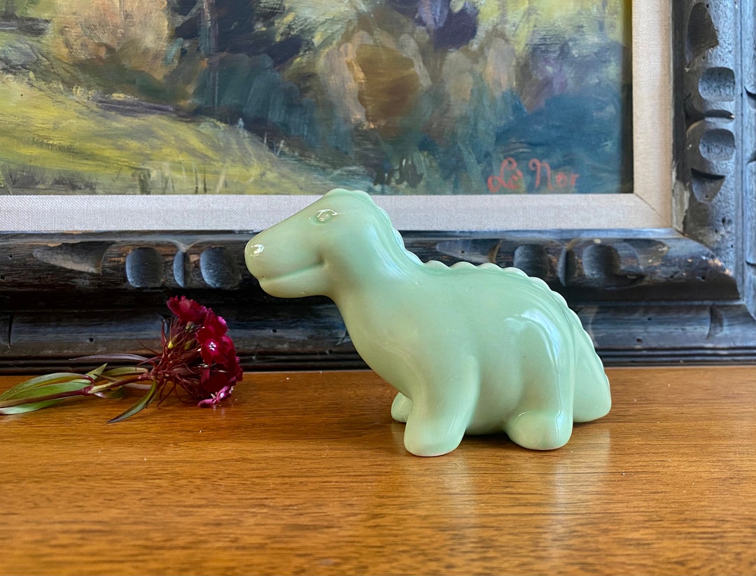 Vintage Dinosaur, Cutest Dinosaur Ever, Mint Green Dino, Baby Room ...