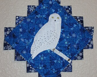 Snowy owl pattern | Etsy