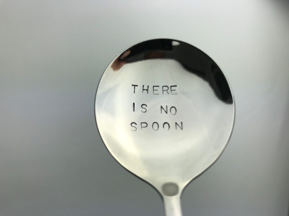 THERE is NO SPOON. Matrix Resurrection Inspired When Keanu or - Etsy