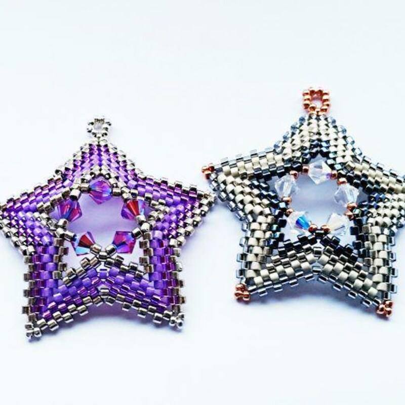 Beaded Star Pattern - Etsy