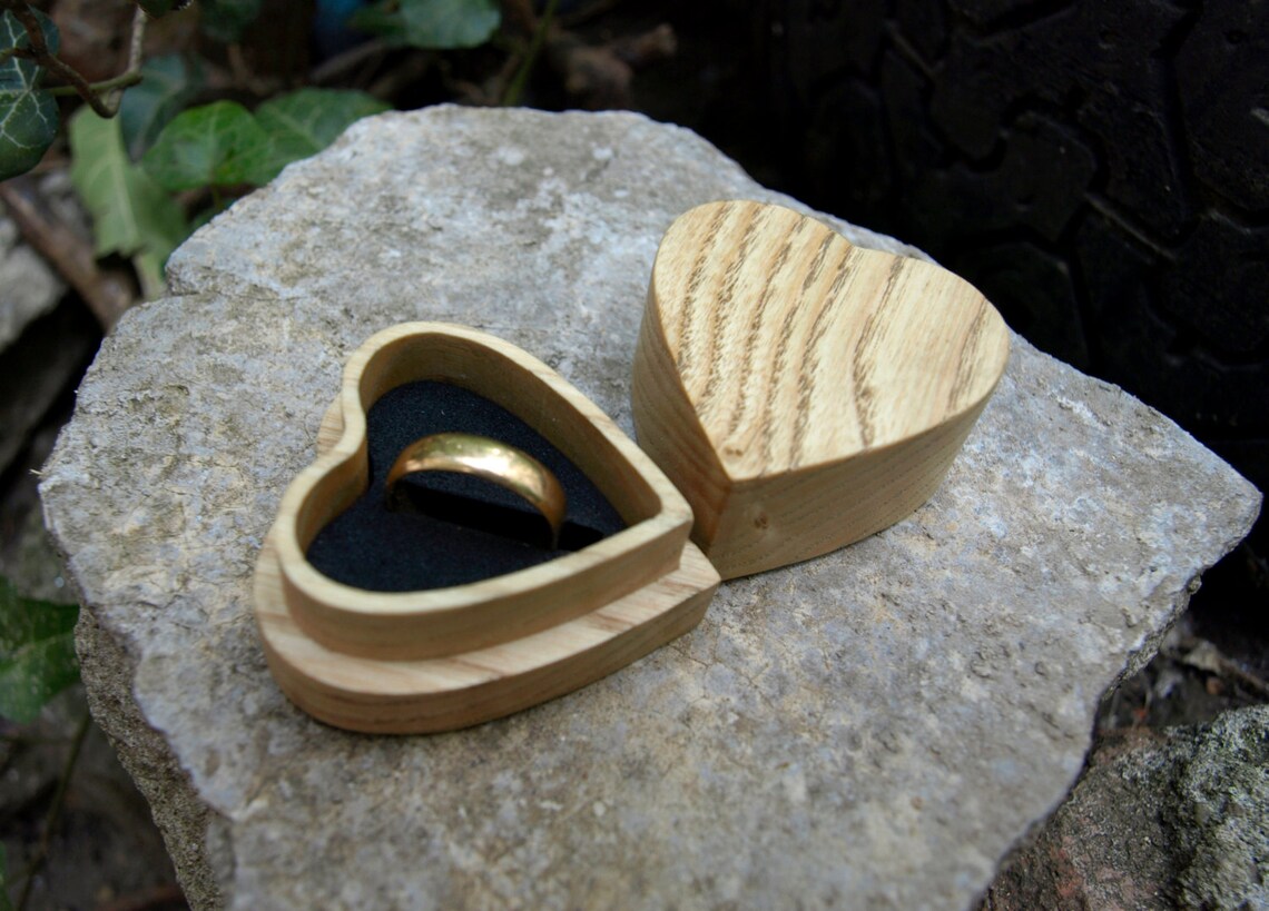 Wooden Ring Box Engagement Ring Box Jewelry Box Wooden Ring - Etsy