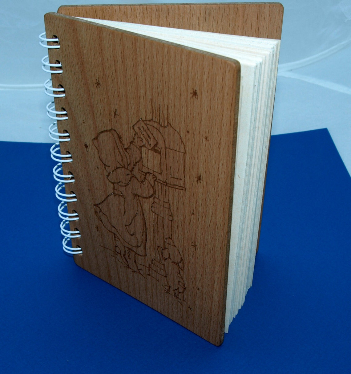 Personalized Wooden Notebook А6,wooden Book, Notebook , Wooden Cover ...