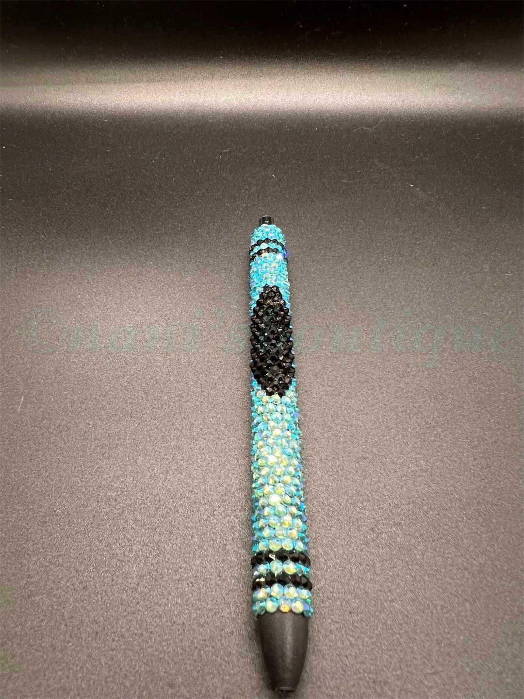Blue Inspired - Rhinestone Pen - Etsy