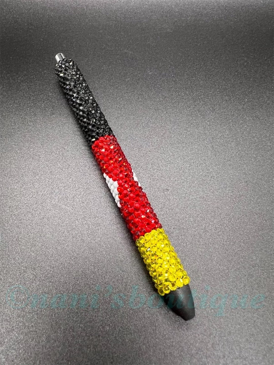 Mickey Mouse Inspired - Rhinestone Pen / Bling Pen - Etsy
