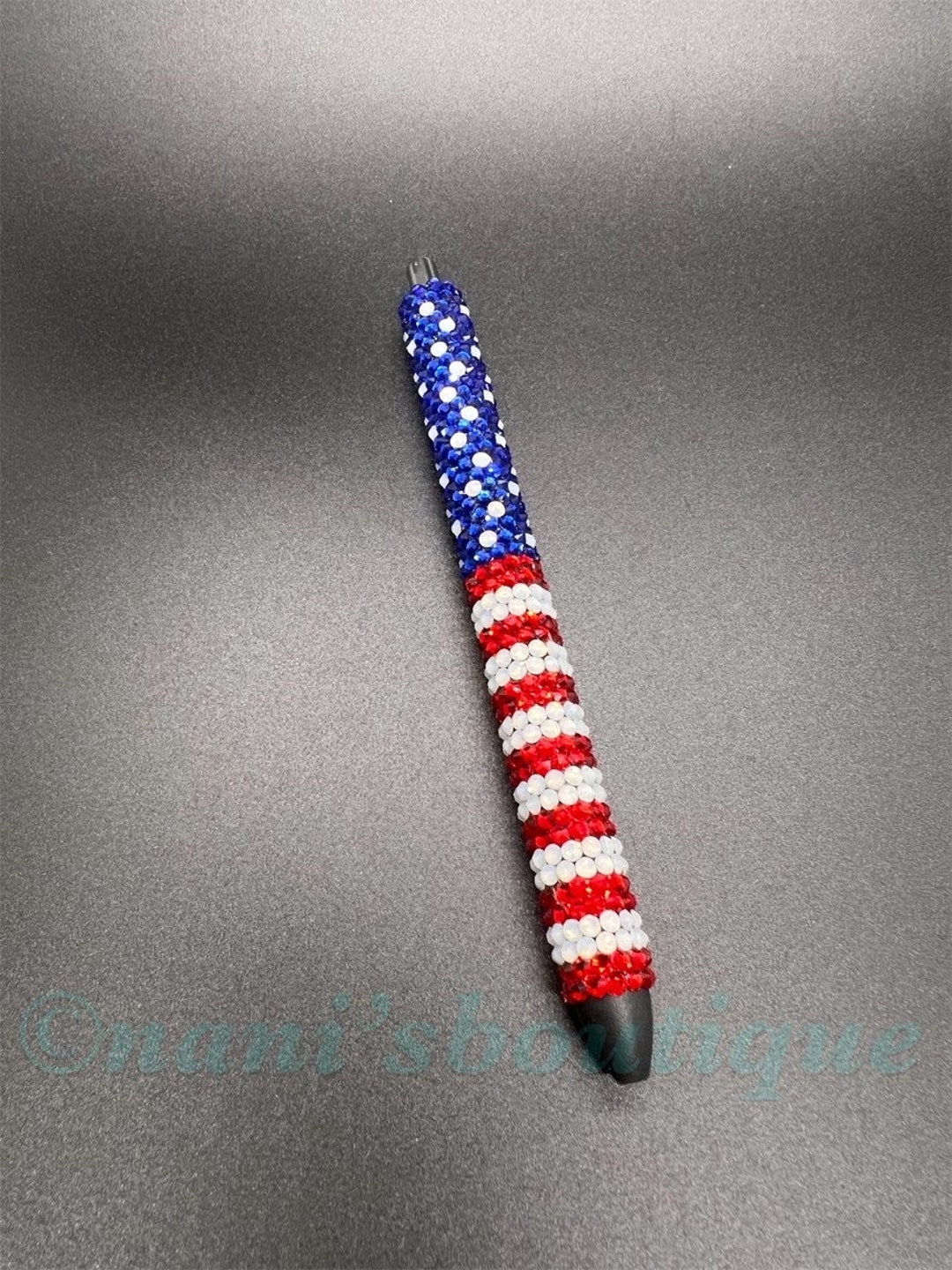 American Flag Inspired - Rhinestone Pen / Bling Pen - Etsy