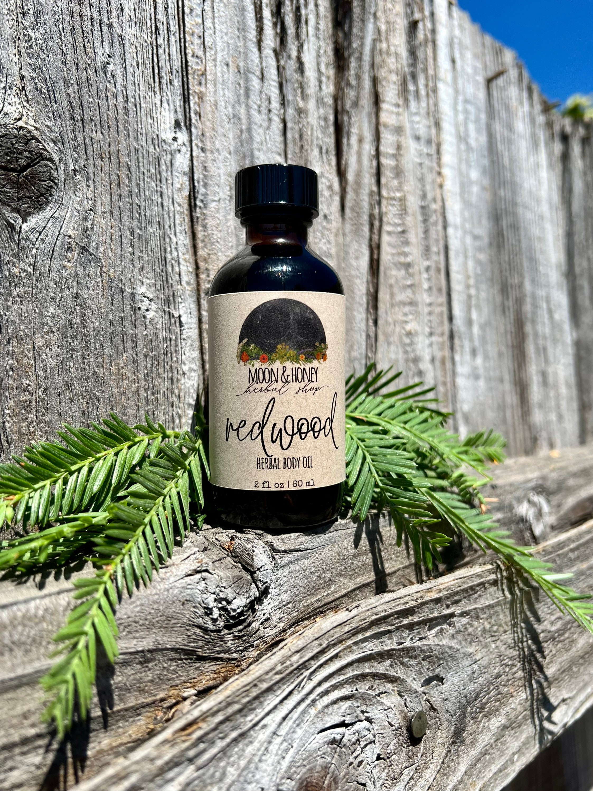 Redwood Herbal Oil - Etsy