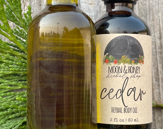 Cedar Herbal Oil - Etsy