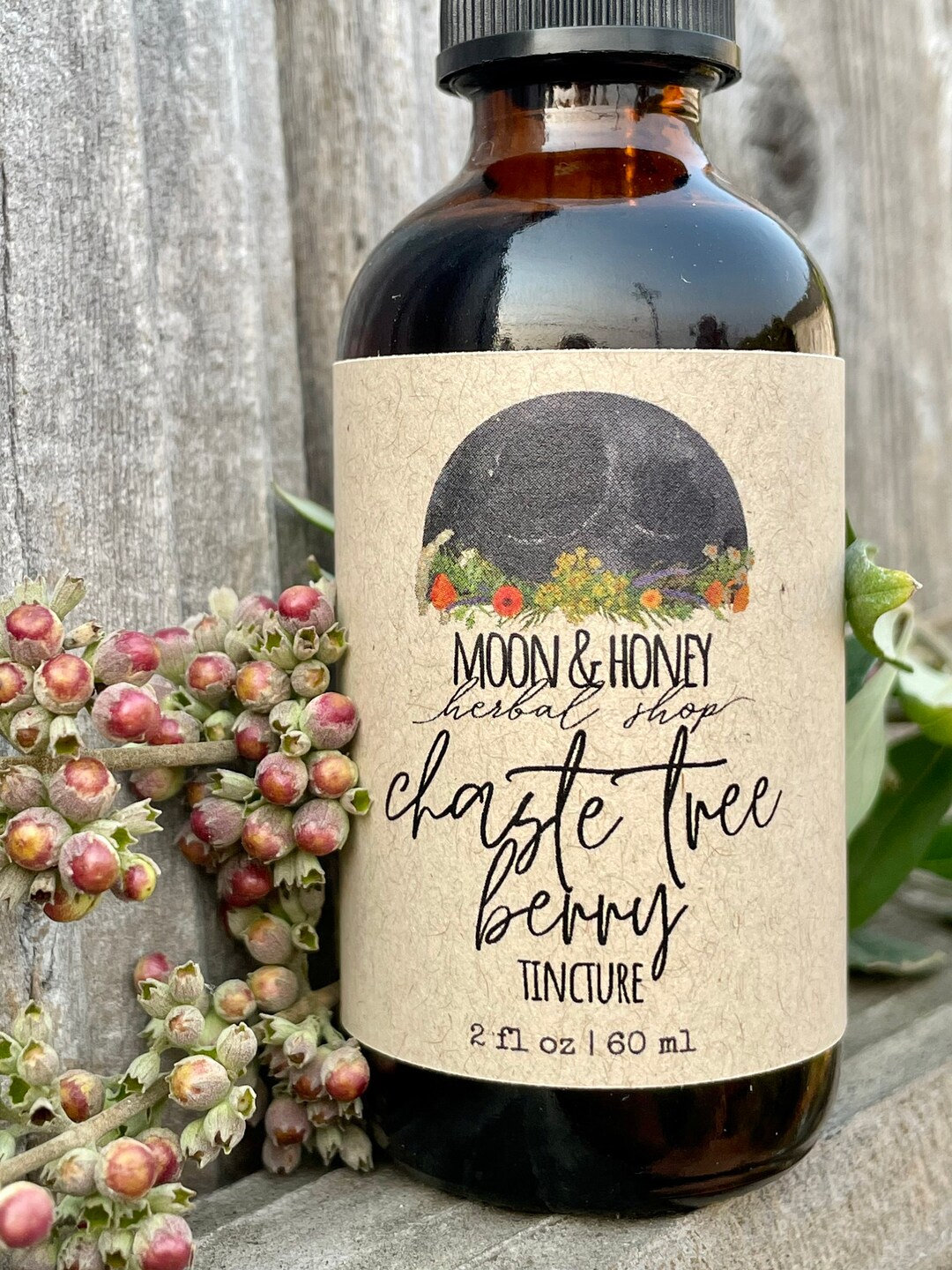 Chaste Tree Berry | Vitex Tincture - Etsy
