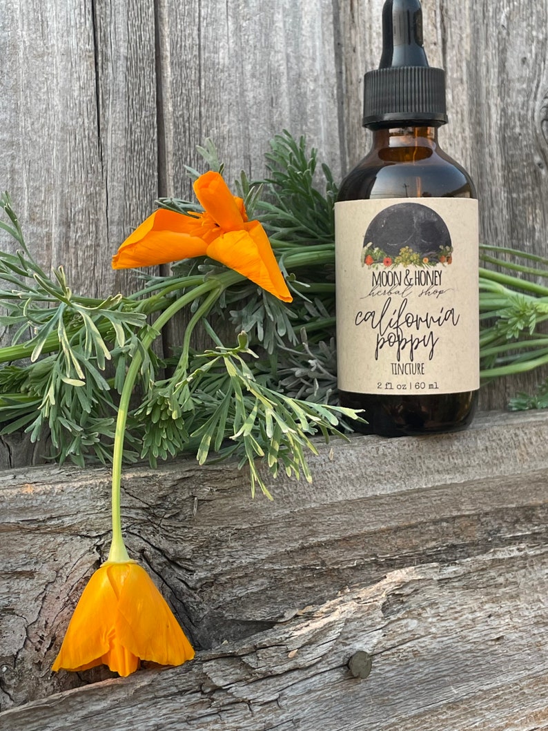 California Poppy Tincture | Etsy