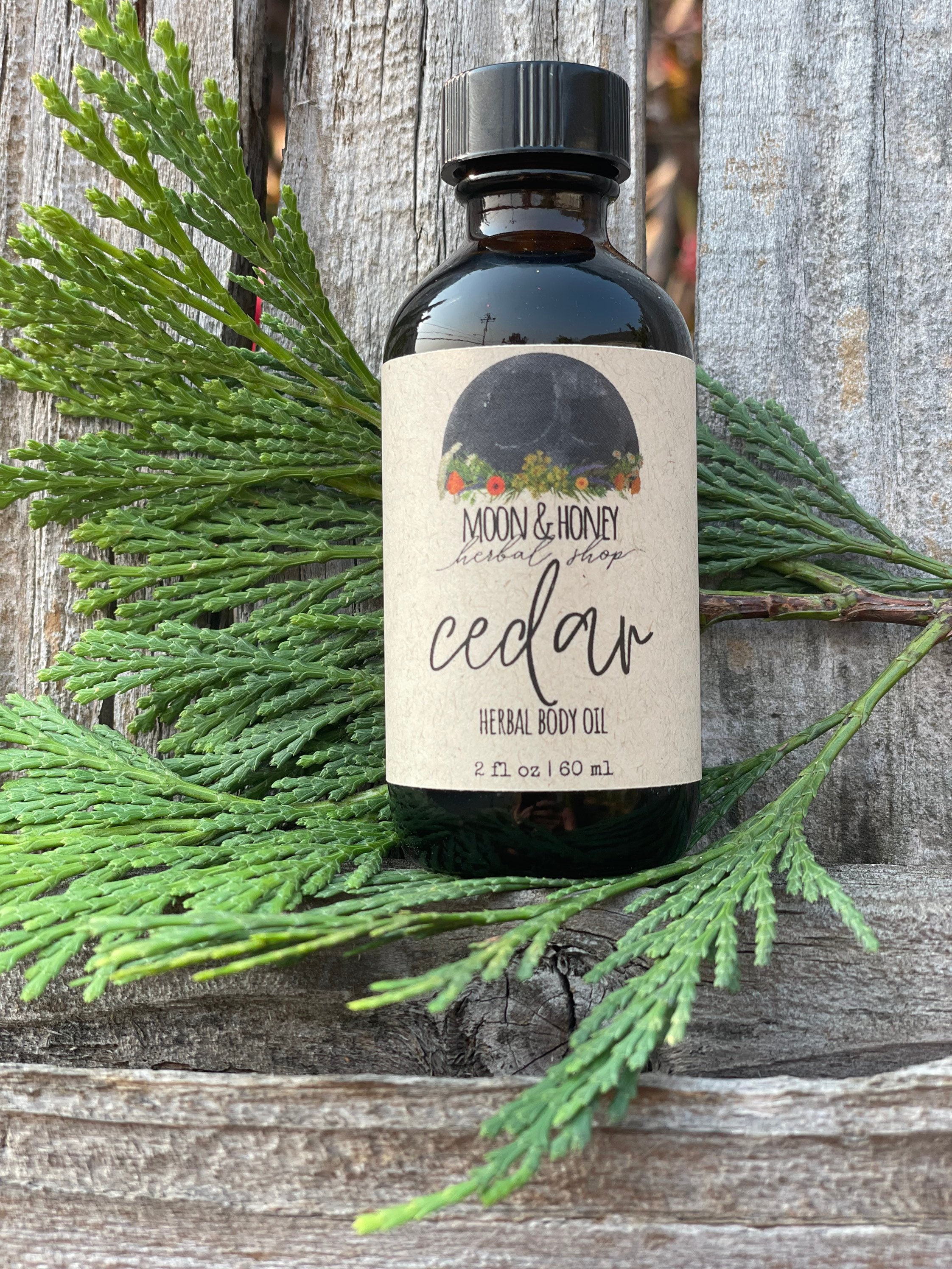 Cedar Herbal Oil - Etsy