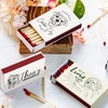 Bulk Custom Vintage Matches Personalized Matchboxes Favor Matchboxes ...