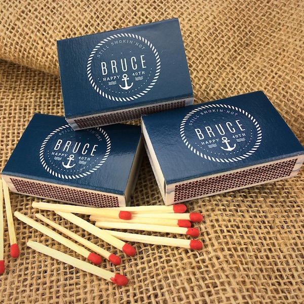 Custom Cigar Matches - Etsy