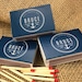 Birthday Matches Personalized Matchbox Cigar Matches - Etsy