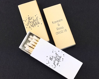 Set of 50 Birthday Party Matchboxes Personalized Matches Custom Macthes ...