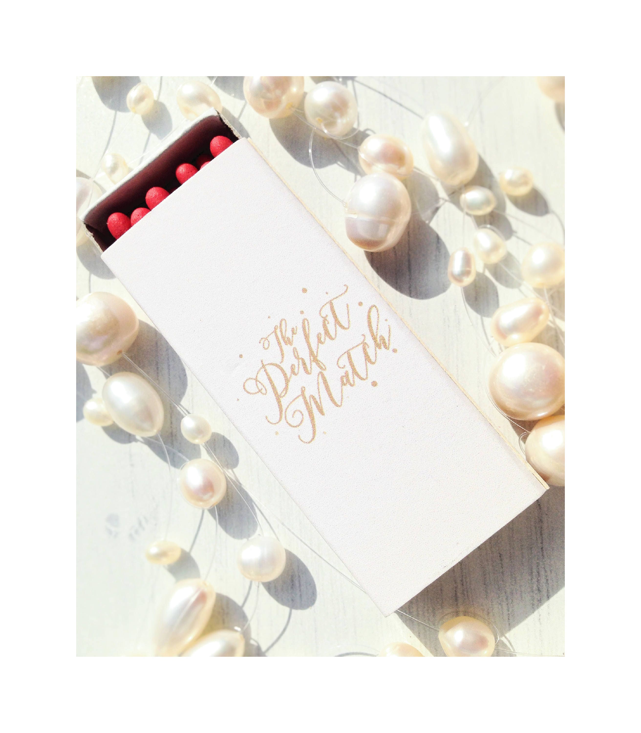 Set of the Perfect Match Matchboxes Personalized Wedding - Etsy