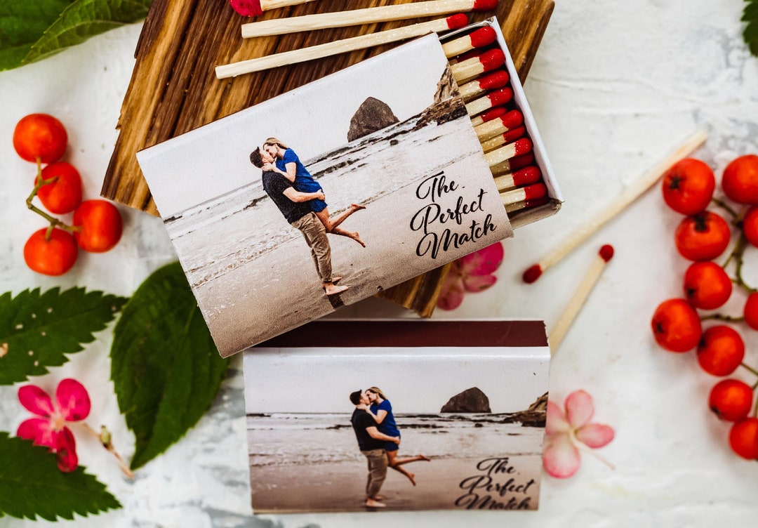 The PERFECT MATCH Photo Matchboxes / Custom Photo Matches / Wedding ...
