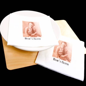 Set of 50 Personalized Birthday Party Napkins * Photo Napkins * Custom ...