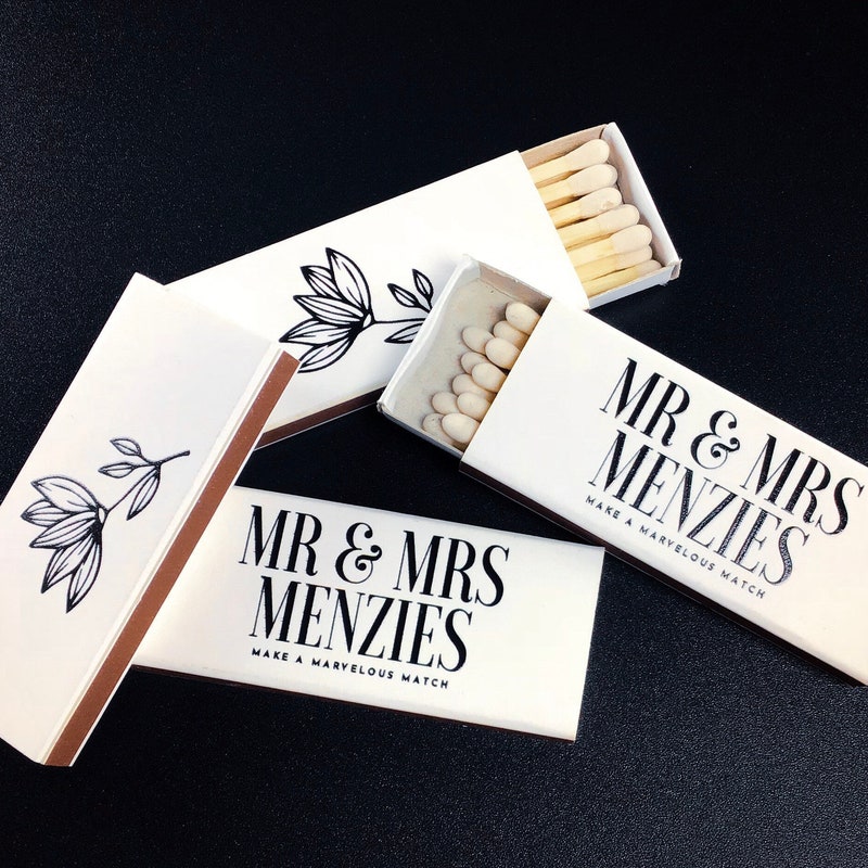 Match Box Wedding Favors - Etsy