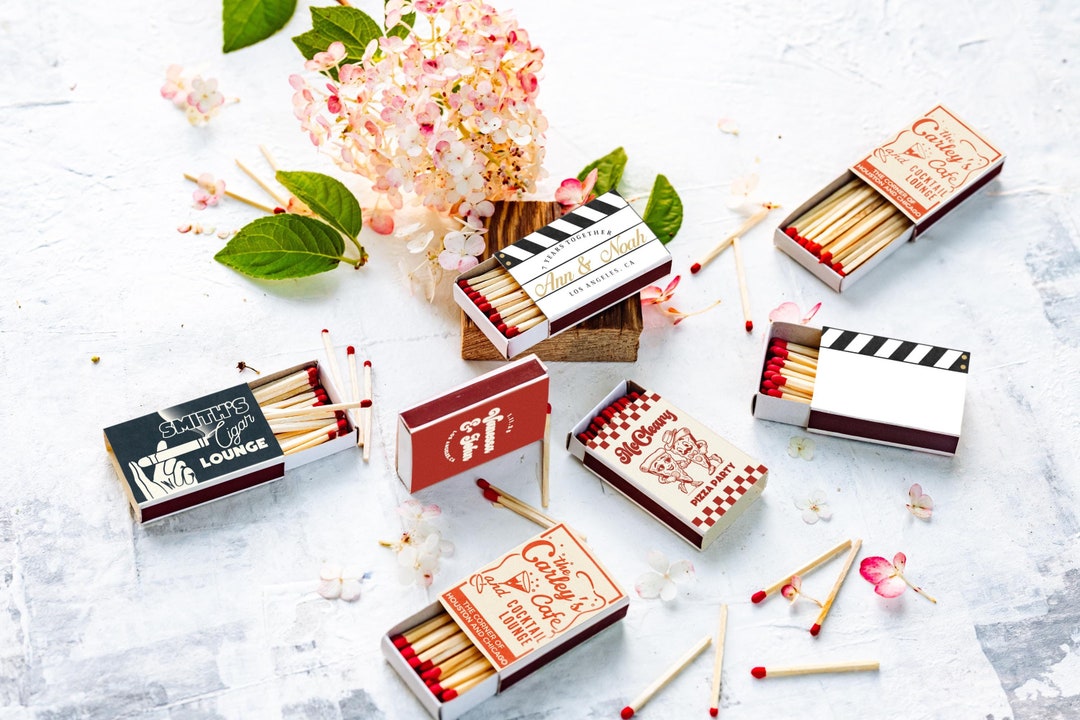 Bulk of Personalized Gifts / Custom Matchboxes / Digital Art/bachelor ...