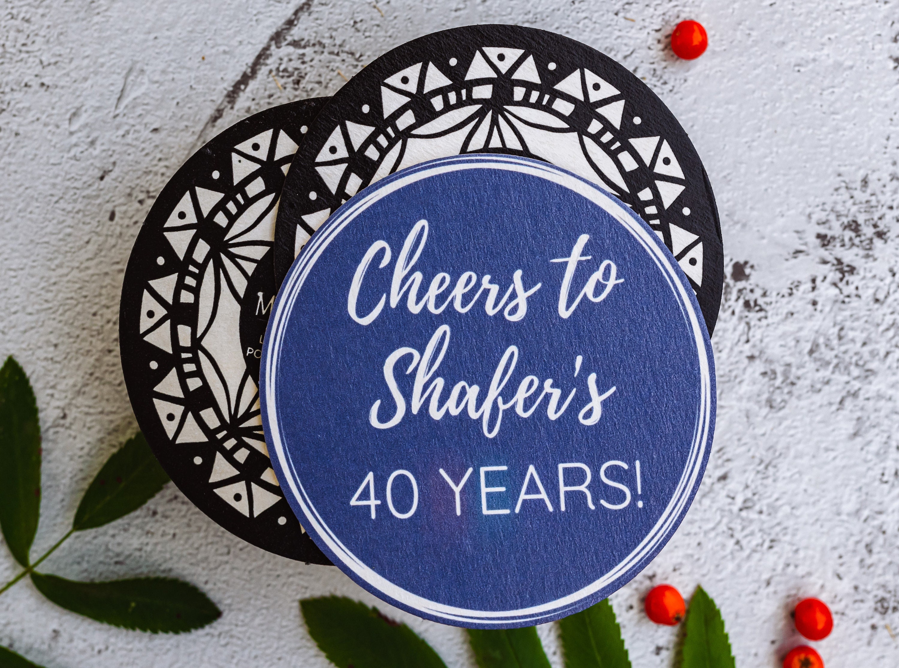 Set of 20 Disposable BIRTHDAY Party Coaster / Beverage - Etsy