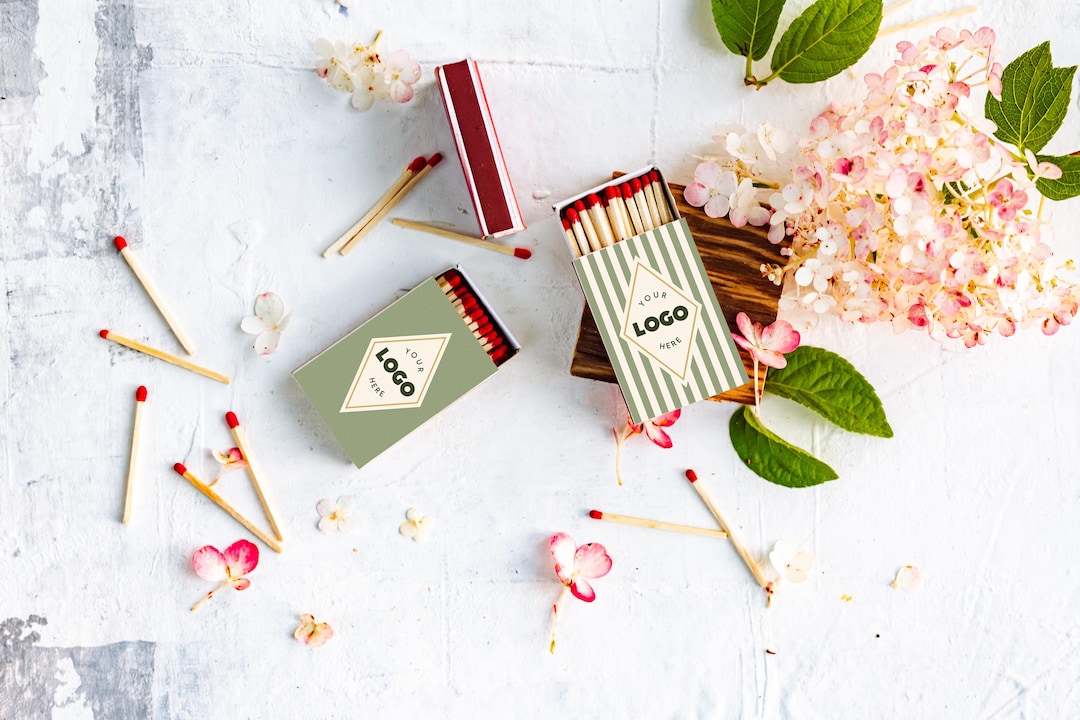 Personalized Logo Matchboxes / Custom Match Boxes / Custom Matchbooks ...