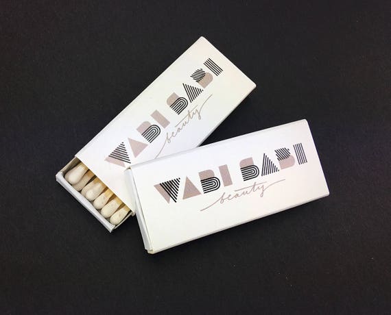 Set of Matchboxes LOGO Matches / Personalized Matches | Etsy