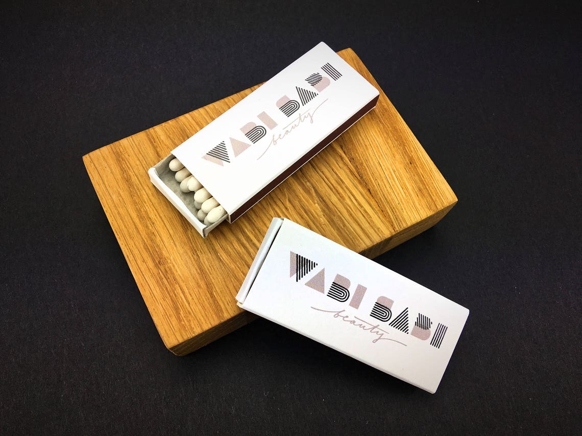 Set of Matchboxes LOGO Matches / Personalized Matches - Etsy