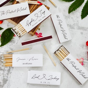 Rustic Wedding Matchboxes / GET LIT Matchboxes / Perfect MATCH ...