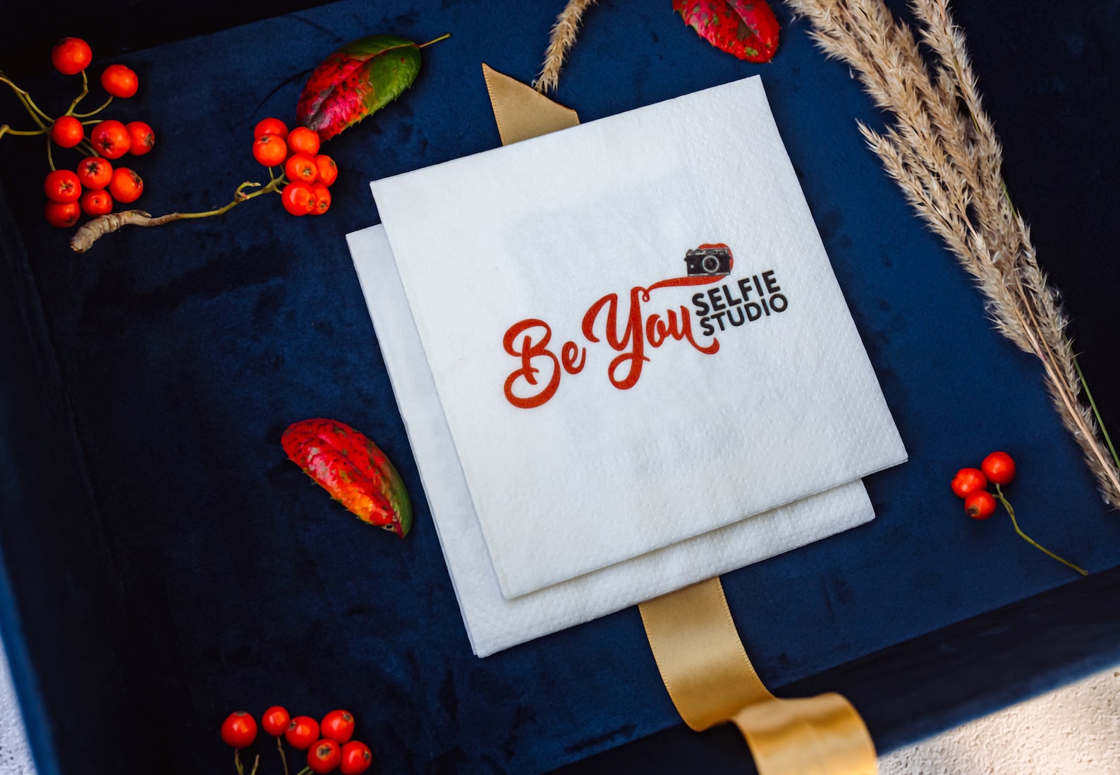 Set of 50 Personalized Colorful Logo Napkins Photo Napkins - Etsy