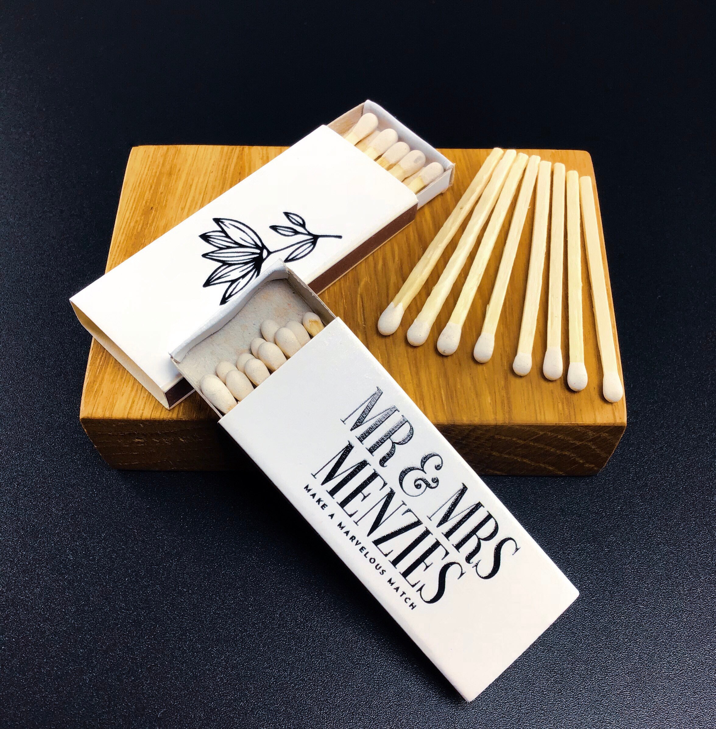Personalized Mr and Mrs Matchboxes Custom Design Mr&mrs - Etsy