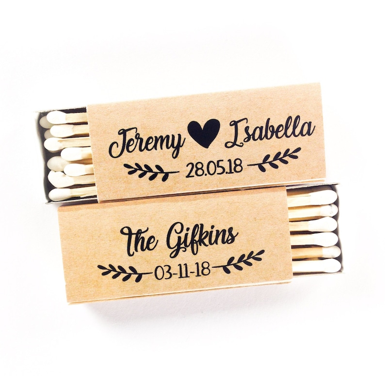 Perfect Match Matches Wedding Matches Favor Personalized - Etsy