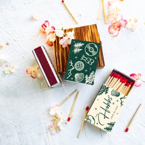 Custom Matchboxes / Custom Matchbook Art / Party Favors / Custom ...