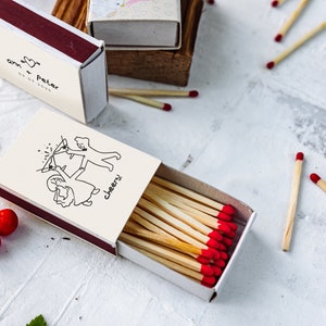 Custom Matchboxes / Custom Matchbook Art / Sketch / Custom Matches ...