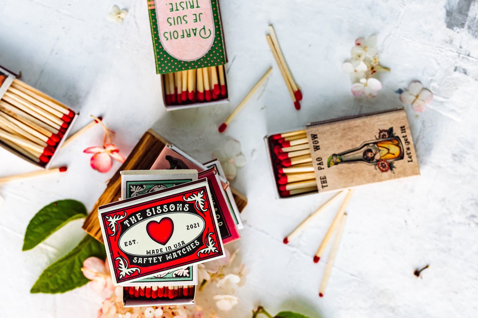 Bulk Custom Vintage Matches Personalized Matchboxes Favor - Etsy