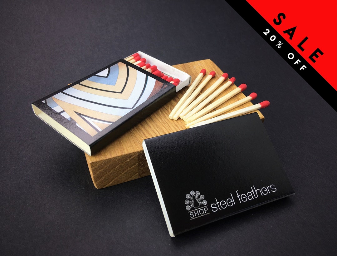 Business Matchboxes Logo Matches Custom Matchbooks - Etsy Canada