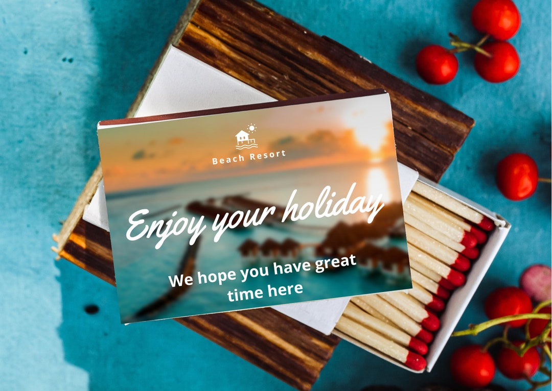 Enjoy Your Holiday Matchboxes / Custom Matches / Business Favor for ...