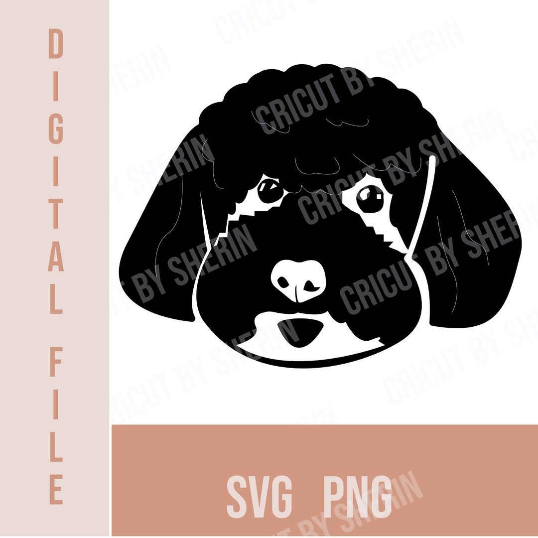 Mini Poodle DOG SVG PNG Perfect for Christmas Cricut - Etsy