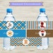 Cowboy Western Water Bottle Labels - Instant Digital Printable Download ...
