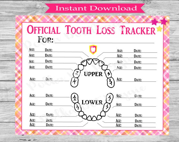 Tooth Fairy Printable Card, Congratulations Granddaughter You Lost Your ...