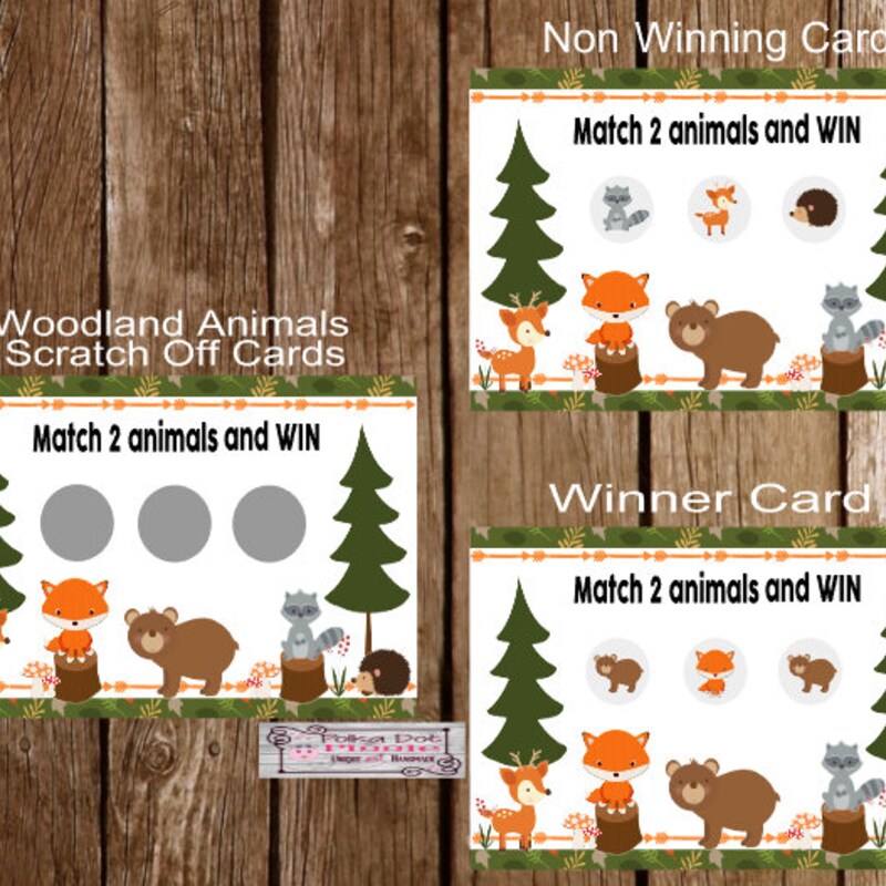 Woodland Friends - Etsy