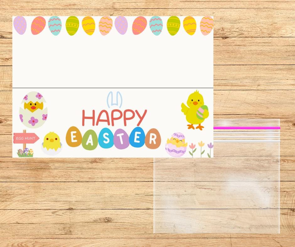 Digital Download Easter Treat Bag Topper, Easter Class Treat Topper ...