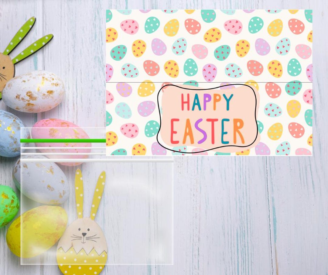 Digital Download Easter Treat Bag Topper, Easter Class Treat Topper ...