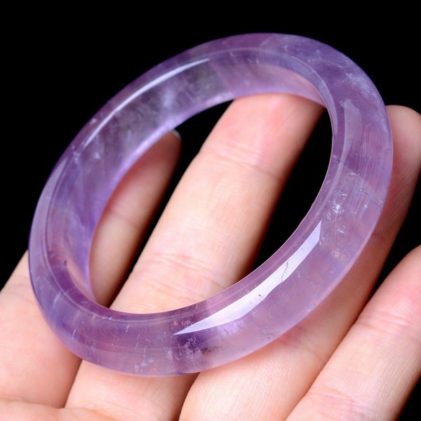 Amethyst Bangle - Etsy