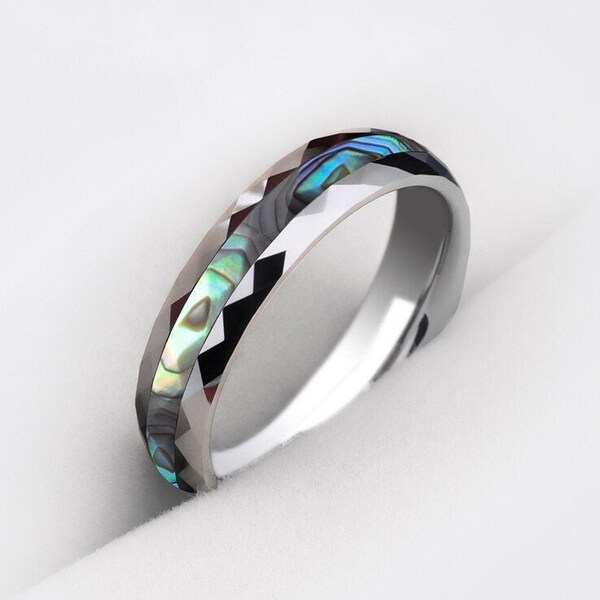 Abalone Ring - Etsy