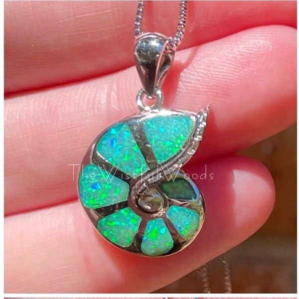 Ocean Theme Necklace - Etsy