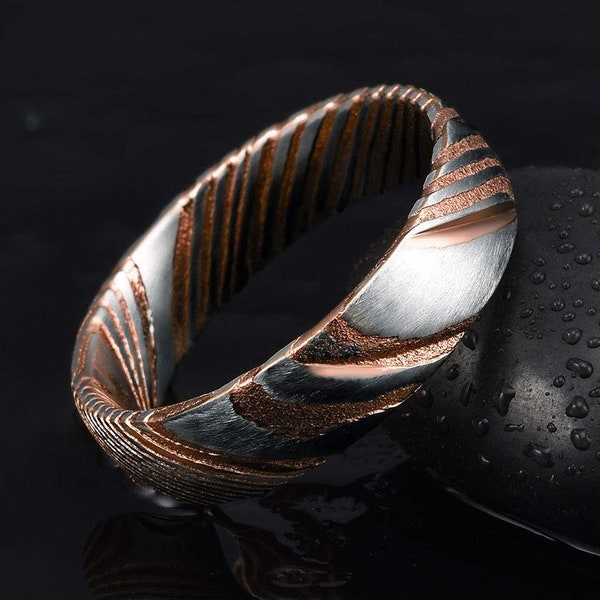 Wood Grain Ring - Etsy