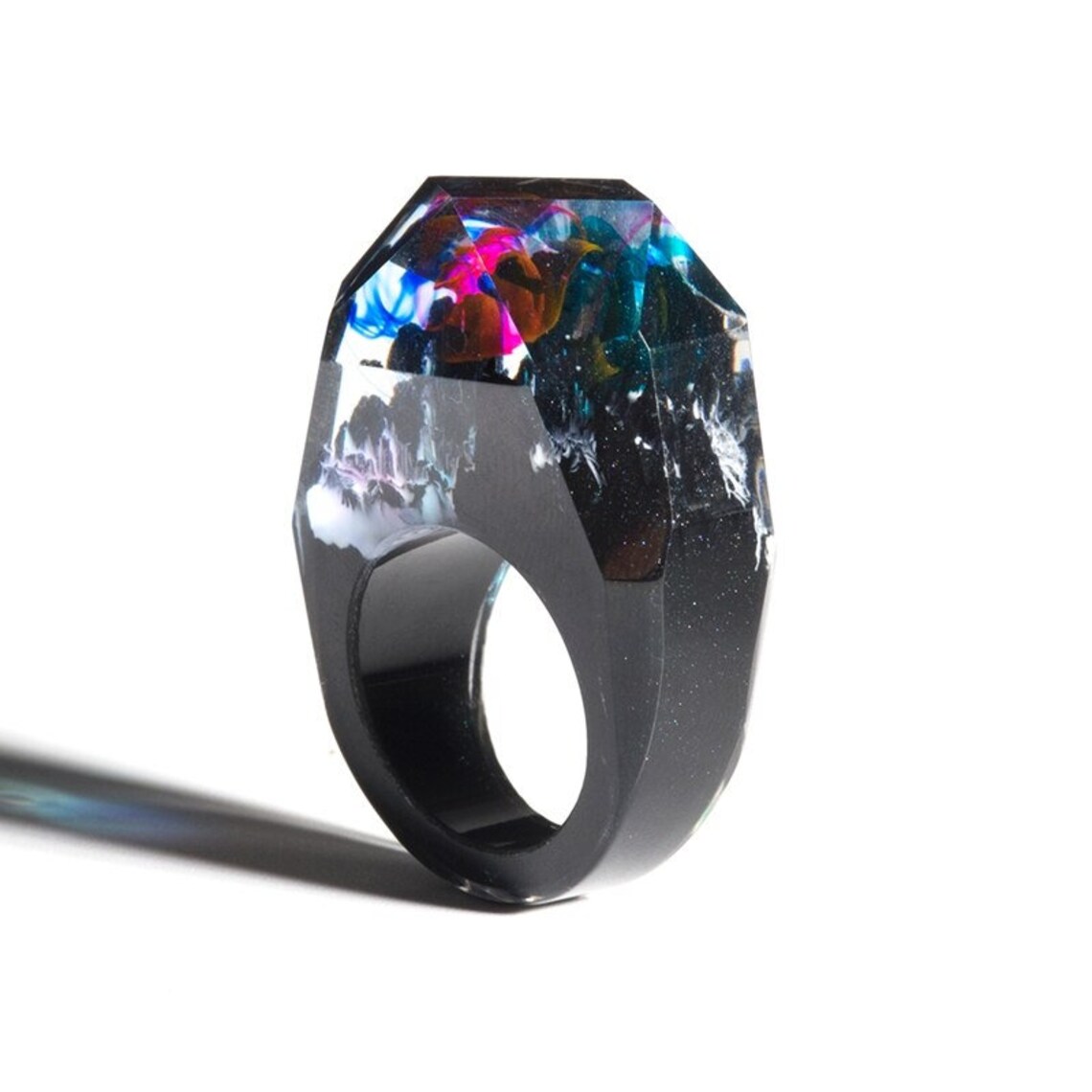 Aurora Borealis Ring Secret World Ring Northern Lights Ring | Etsy