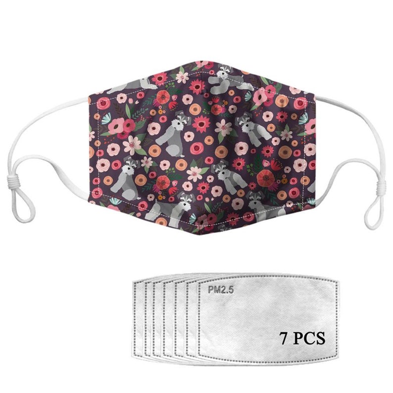 Cute Yorkshire Terrier Dog Mask Yorkie Dog Face Mask Womens - Etsy