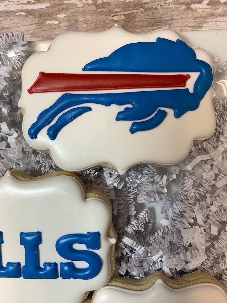 Buffalo Bills Cookies - Etsy